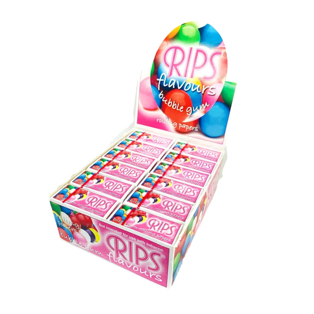 Box Of 24 Rips Flavoured Rolling Papers | UK Vape Supply – UK Vape ...