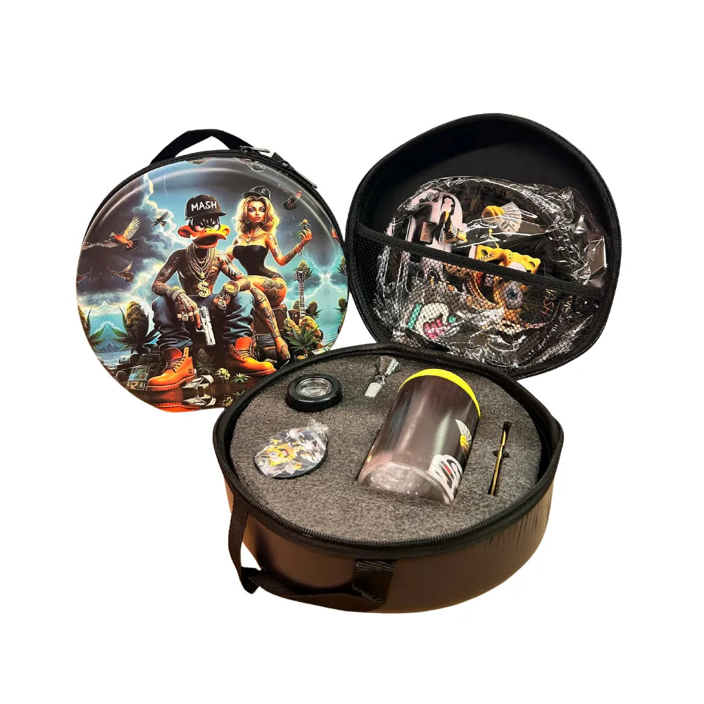 Round Gift Set Bag With Accessories | Novelty Designs | UK Vape Supply ...
